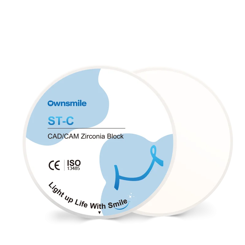 ST Pre-shaded Zirconia Block for Fast, Natural Results - Ownsmile